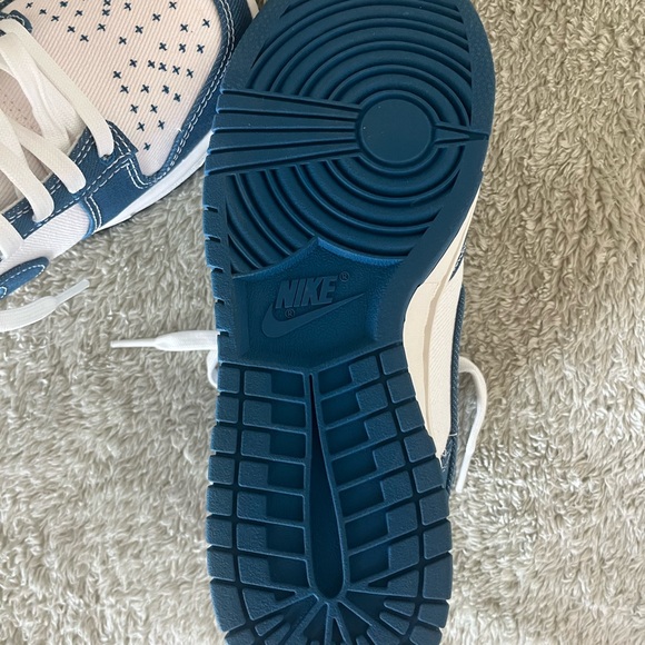 Shoes | Industrial Blue Sashiko Dunk Lows | Poshmark